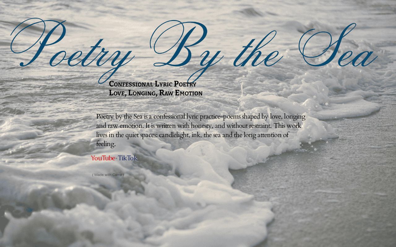 Poetry by the Sea